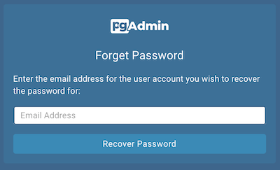 Login Page — pgAdmin 4 8.1 documentation
