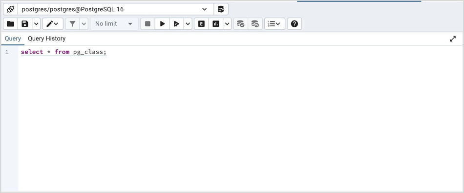 Query Tool — pgAdmin 4 8.10 documentation