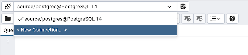 Query Tool — pgAdmin 4 8.10 documentation