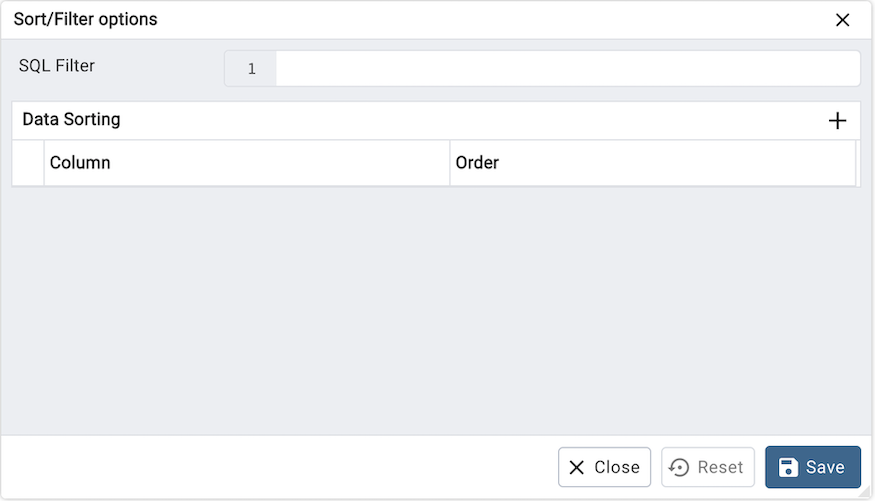 View/Edit Data — pgAdmin 4 8.11 documentation