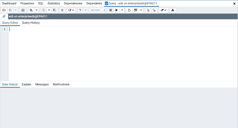 Tabbed Browser — pgAdmin 4 8.4 documentation