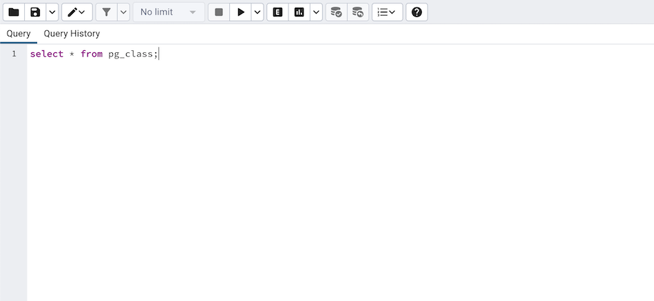Query Tool — pgAdmin 4 8.6 documentation