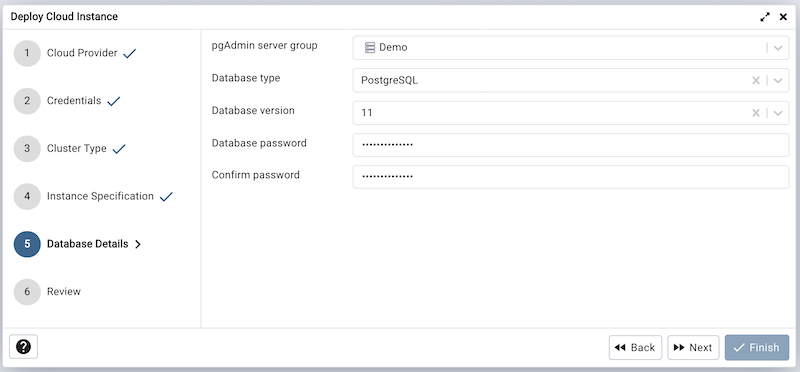 EDB BigAnimal Cloud Deployment — pgAdmin 4 8.8 documentation