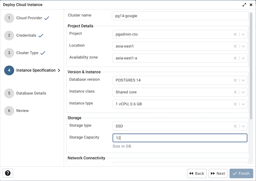 Google Cloud SQL Deployment — pgAdmin 4 8.8 documentation