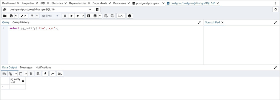 Query Tool — pgAdmin 4 8.8 documentation